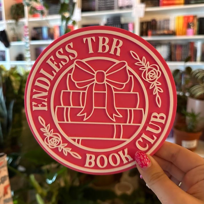 3D Print - Endless TBR Book Club Sign – Read & Rooted